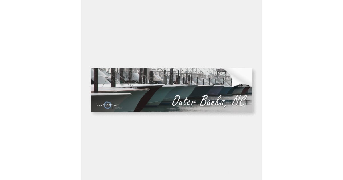 Oregon Inlet Bumper Sticker | Zazzle