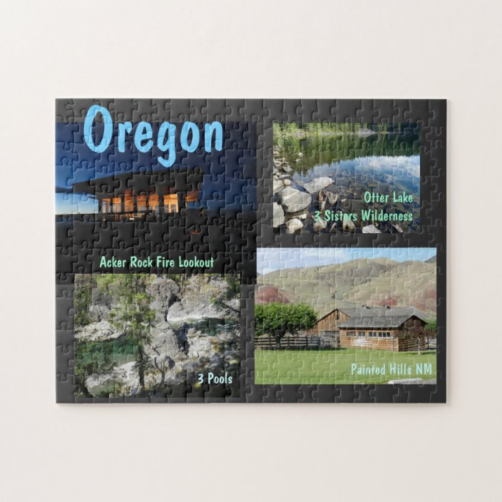 Oregon Jigsaw Puzzle | Zazzle.com