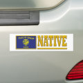 Oregon Native Bumper Sticker | Zazzle