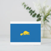 Oregon Official State Flag Reverse Postcard | Zazzle