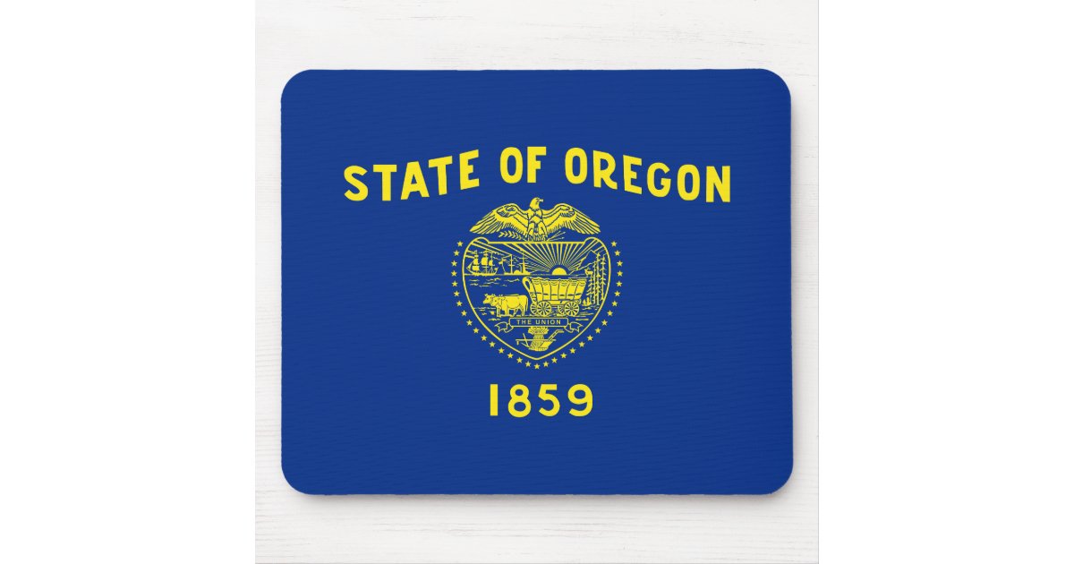 Oregon State Flag Mouse Pad | Zazzle