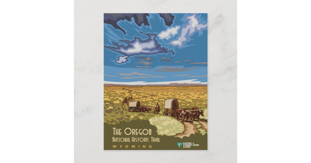 Oregon Trail Postcard | Zazzle