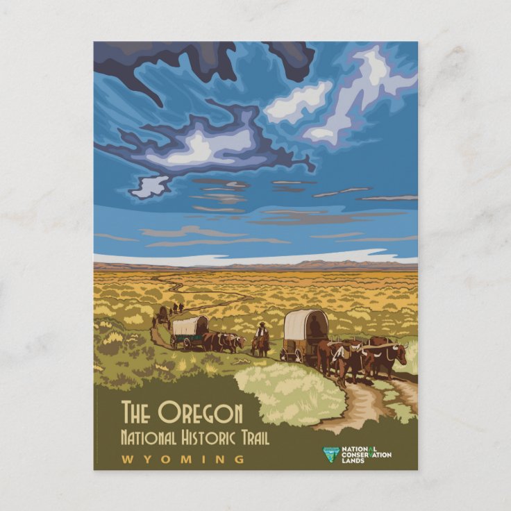 Oregon Trail Postcard | Zazzle
