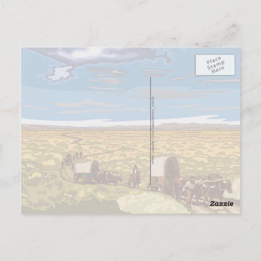 Oregon Trail Postcard | Zazzle