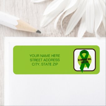 Organ Donation Awareness Address Mailing Labels | Zazzle