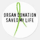 Organ Donation: The Gift Of Life Classic Round Sticker | Zazzle.com