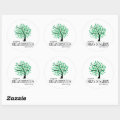 Organ Donation Tree Classic Round Sticker | Zazzle