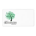 Organ Donation Awareness Address Mailing Labels | Zazzle.com