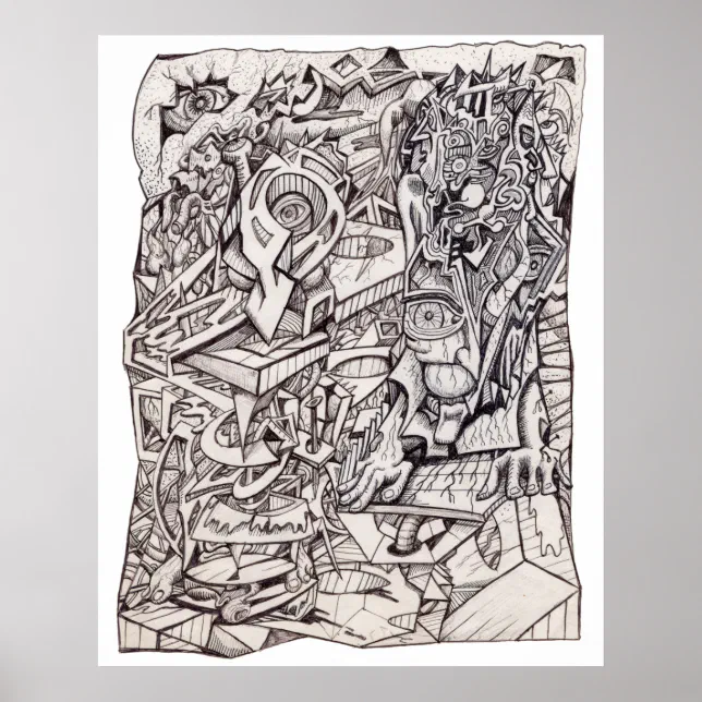 Organ of Worries Poster | Zazzle