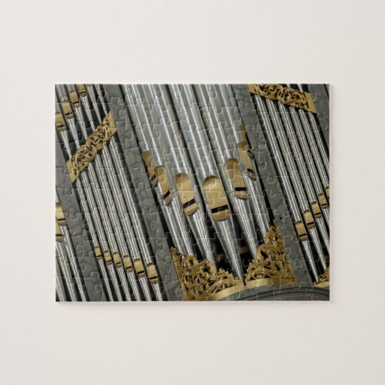 Organ pipes jigsaw puzzle | Zazzle.com