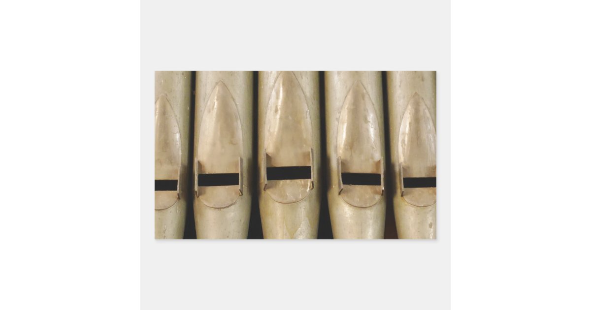 Organ Pipes Sticker | Zazzle