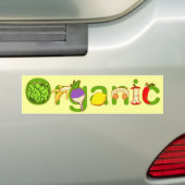Organic Bumper Sticker | Zazzle