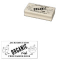 Organic Chicken Eggs Business Rubber Stamp | Zazzle