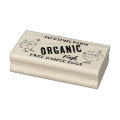 Organic Chicken Eggs Business Rubber Stamp | Zazzle