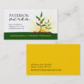 Organic Farmers Business Card | Zazzle