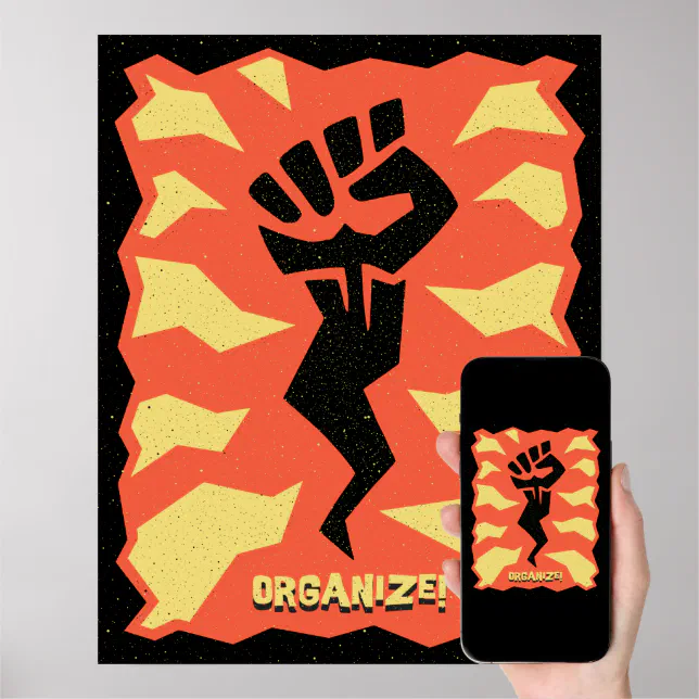 Organize Poster | Zazzle