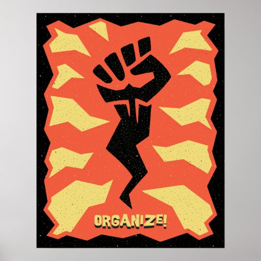 Organize Poster | Zazzle