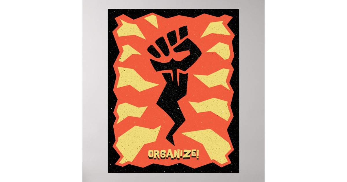 Organize Poster | Zazzle
