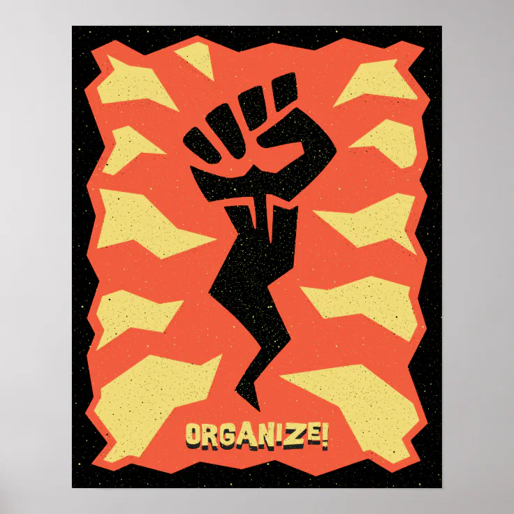 Organize Poster | Zazzle