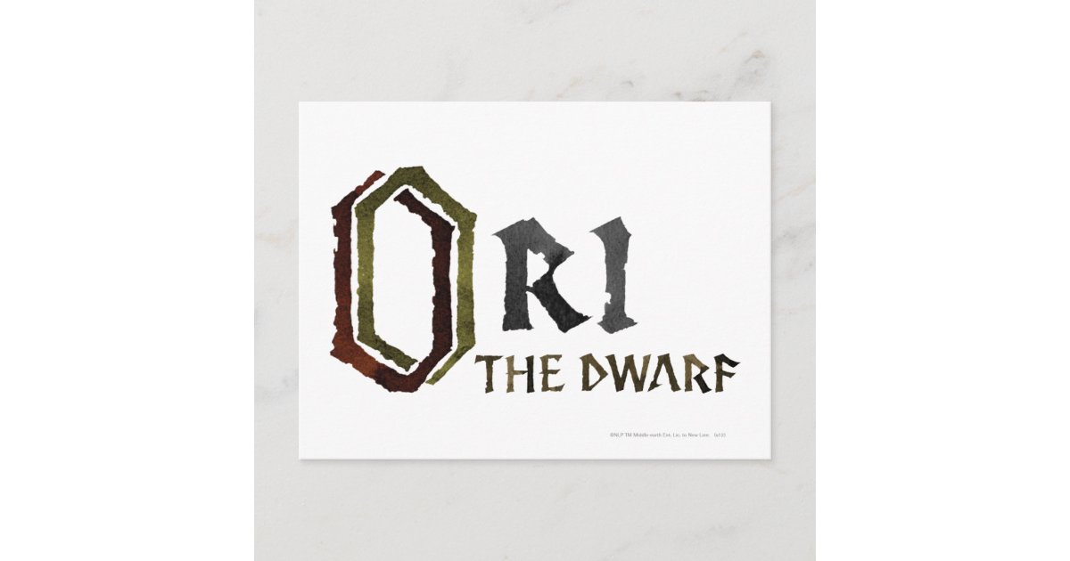 Ori Name Postcard | Zazzle
