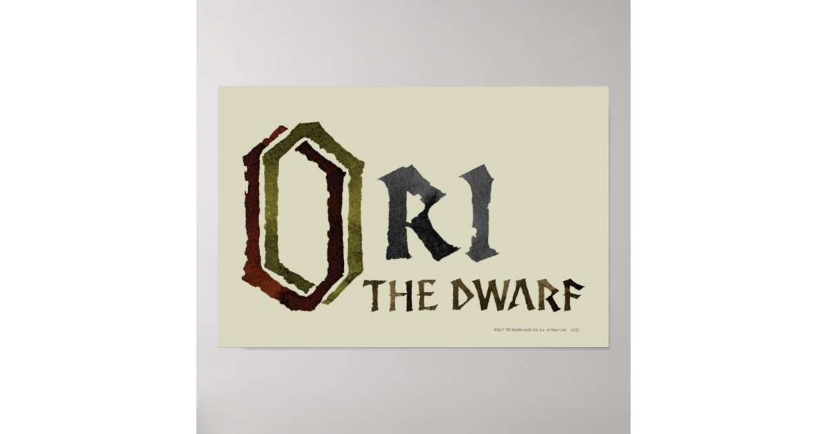 Ori Name Poster | Zazzle