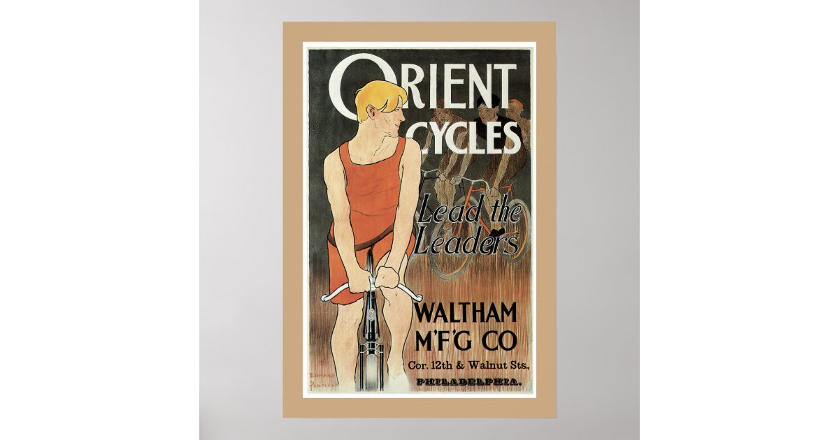 Orient Cycles poster | Zazzle