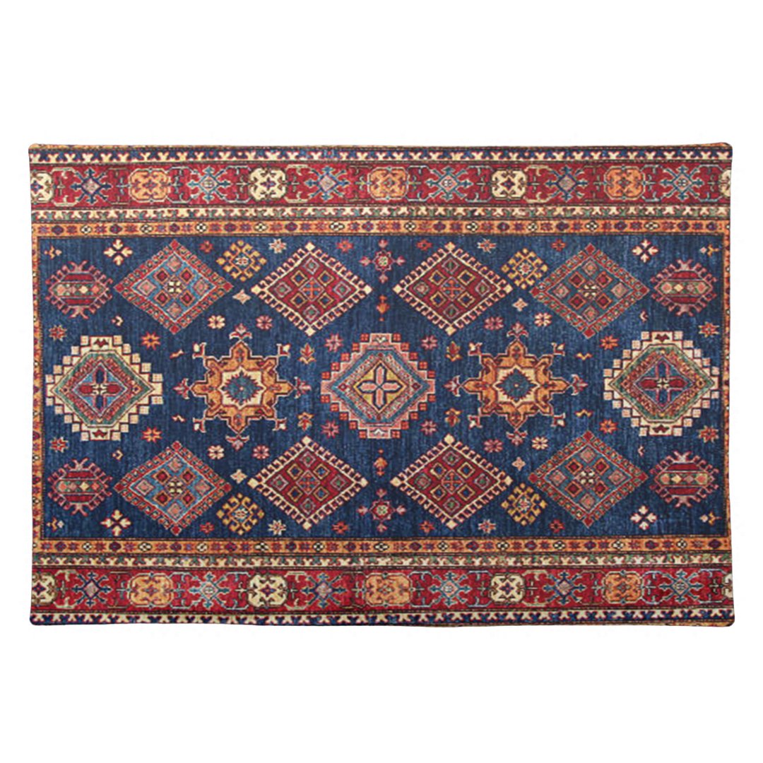 Oriental Persian Turkish Rug Pattern Cloth Placemat | Zazzle