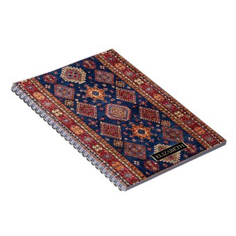 Oriental Persian Turkish Rug Pattern ,Frame Notebook | Zazzle