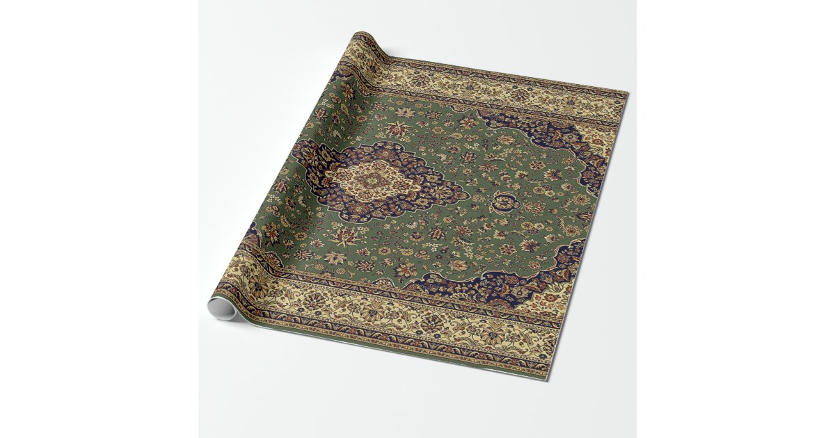 Oriental Persian Turkish Rug Wrapping Paper | Zazzle