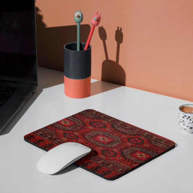 oriental rug mouse pad | Zazzle