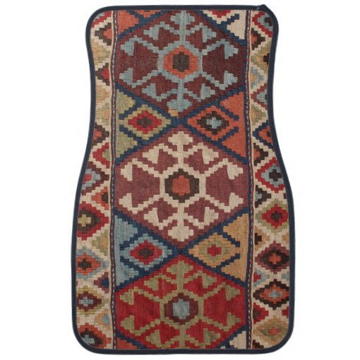 Oriental Turkish Carpet Car Floor Mat | Zazzle