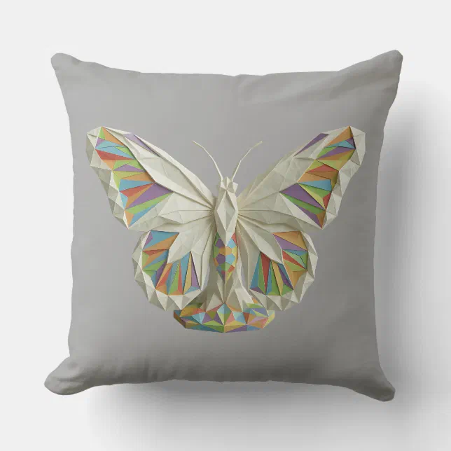 Origamastic Butterflymastic - Authentic Throw Pillow | Zazzle