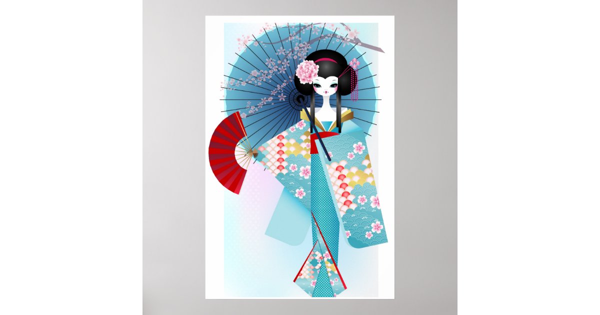 Origami Doll Poster | Zazzle
