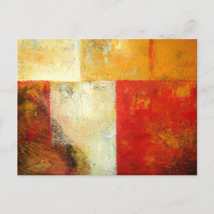 Original Abstract Art Postcard | Zazzle.com