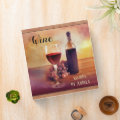 Original Art Wine Themed Recipe Binder | Zazzle