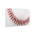Original baseball ball license plate | Zazzle