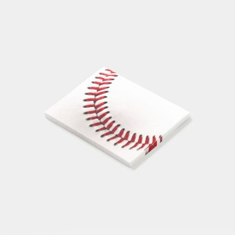 Original baseball ball post-it notes | Zazzle