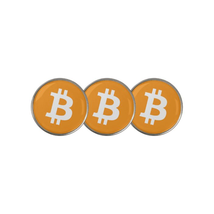 Original Bitcoin Logo Symbol Golf Ball Marker | Zazzle.com