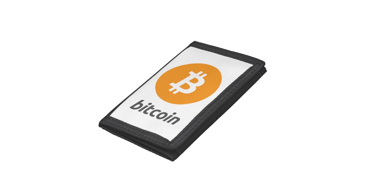Original Bitcoin Logo Symbol Wallet | Zazzle
