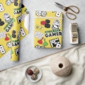 Original Gamer Wrapping Paper | Zazzle