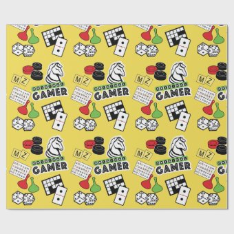 Original Gamer Wrapping Paper | Zazzle