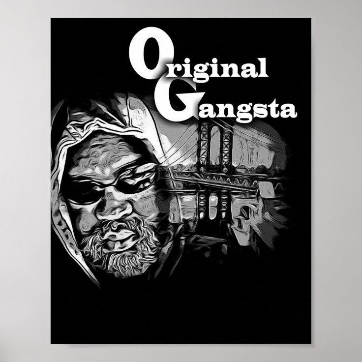 Original Gangster poster | Zazzle