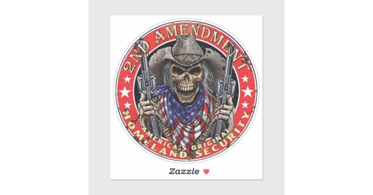 Original Homeland Security Sticker | Zazzle