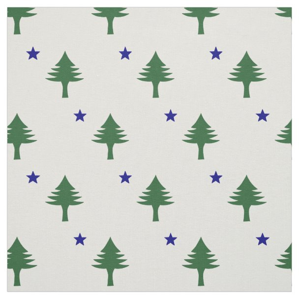 Maine Fabric | Zazzle