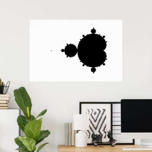 Original Mandelbrot Set 01 - Fractal Poster | Zazzle