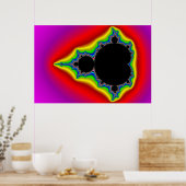 Original Mandelbrot Set 04 - Fractal Poster | Zazzle