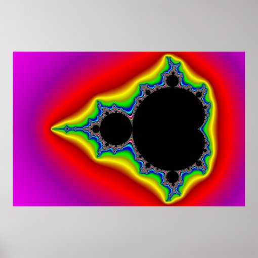 Original Mandelbrot Set 04 - Fractal Poster | Zazzle