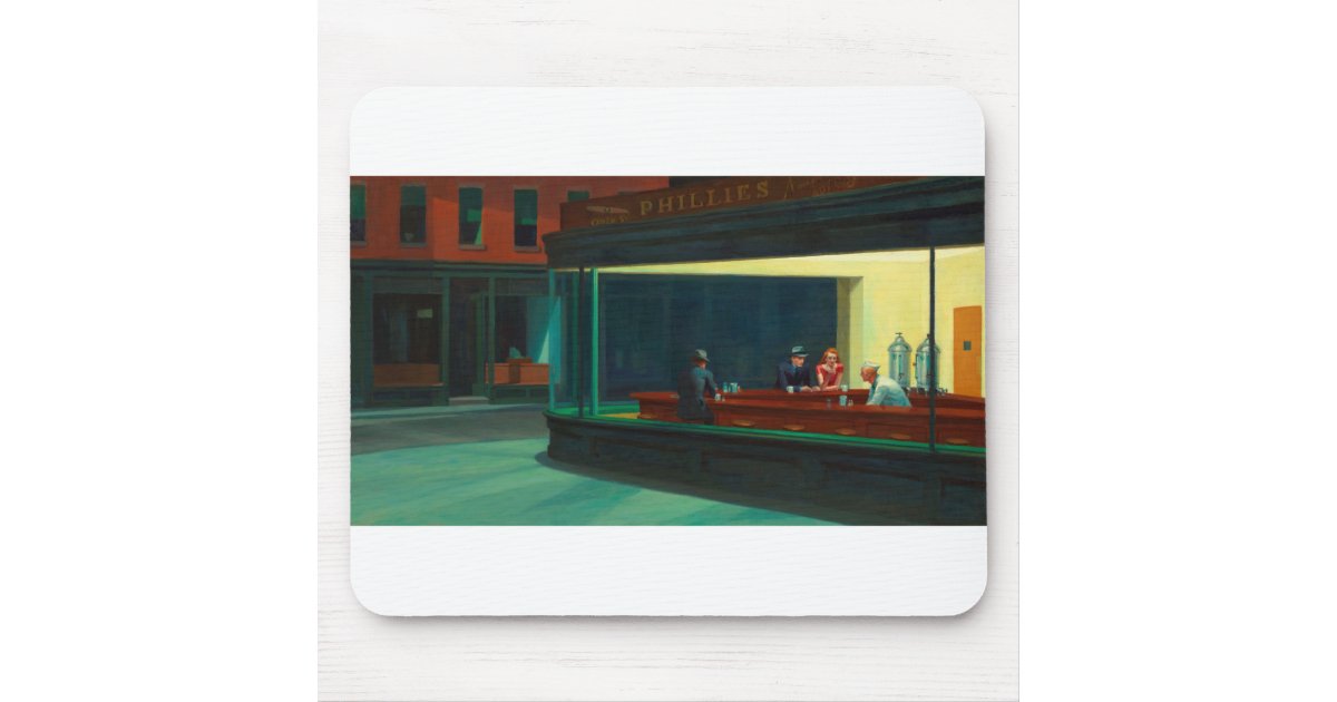 Original Nighthawks Mouse Pad | Zazzle