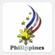 Original Philippine Logo. Mabuhay Pilipinas ! Square Sticker | Zazzle