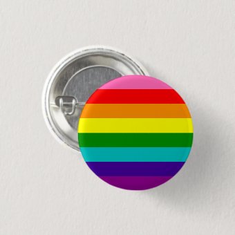 Original Pride Flag Badge Button | Zazzle